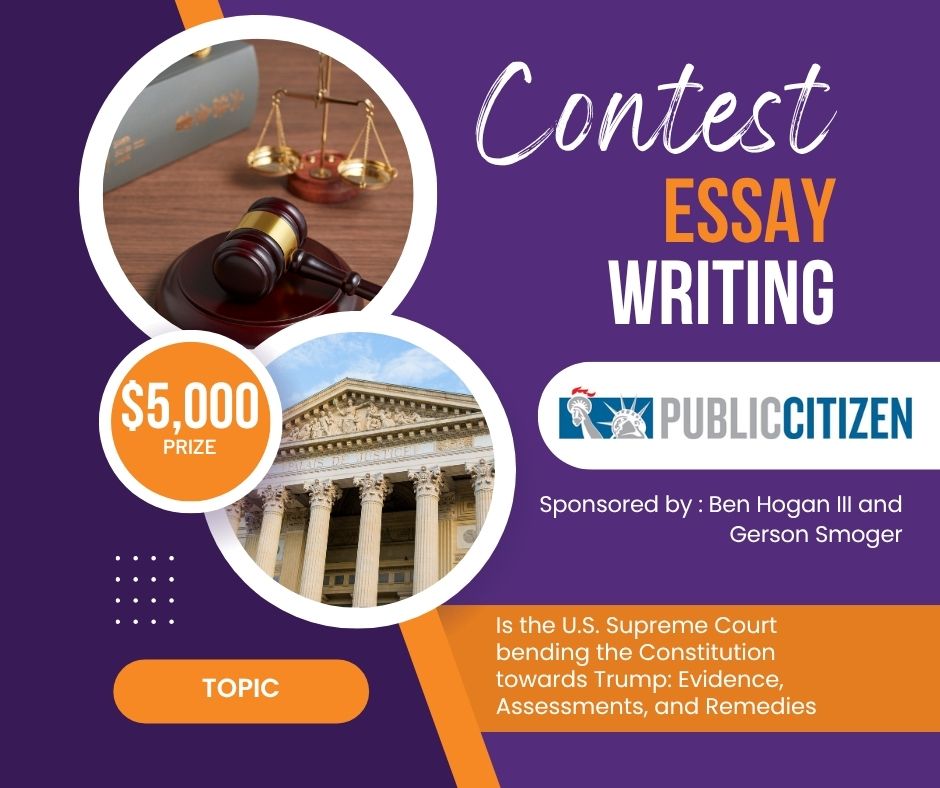 2025-2026 Law Essay Writing Competition - Public Citizen