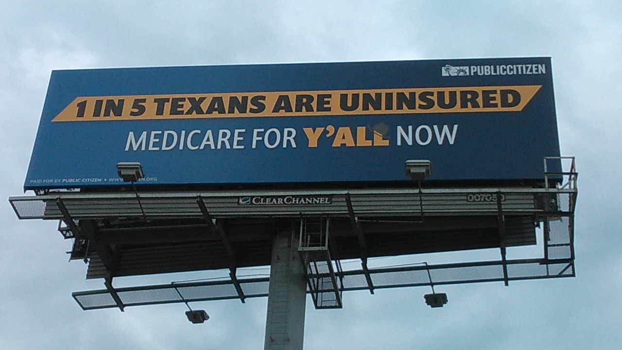 Houston Billboards Make the Case for Medicare for All Ahead of ...