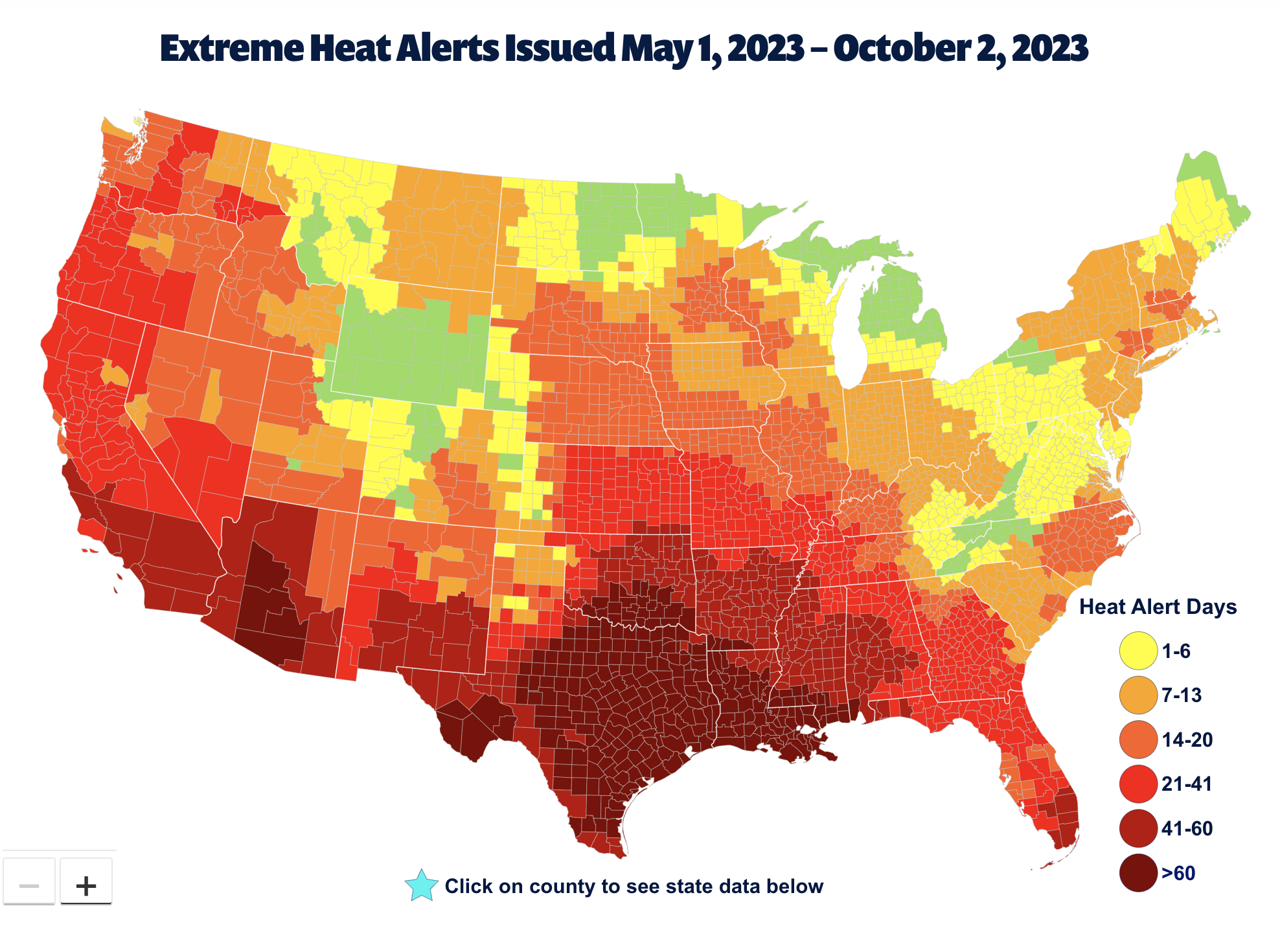 Mapping 5 Months of Deadly Heat - Public Citizen