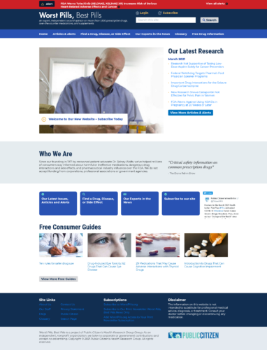 Worst Pills, Best Pills - Public Citizen