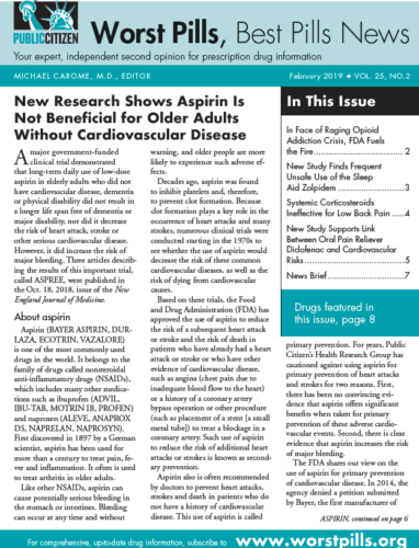 Worst Pills, Best Pills - Public Citizen