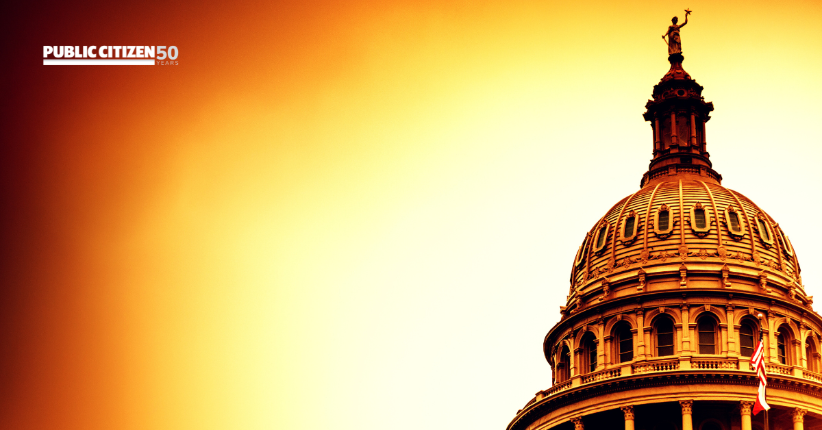 Public Citizen's Recap of the 88th Texas Legislative Session - Public Citizen